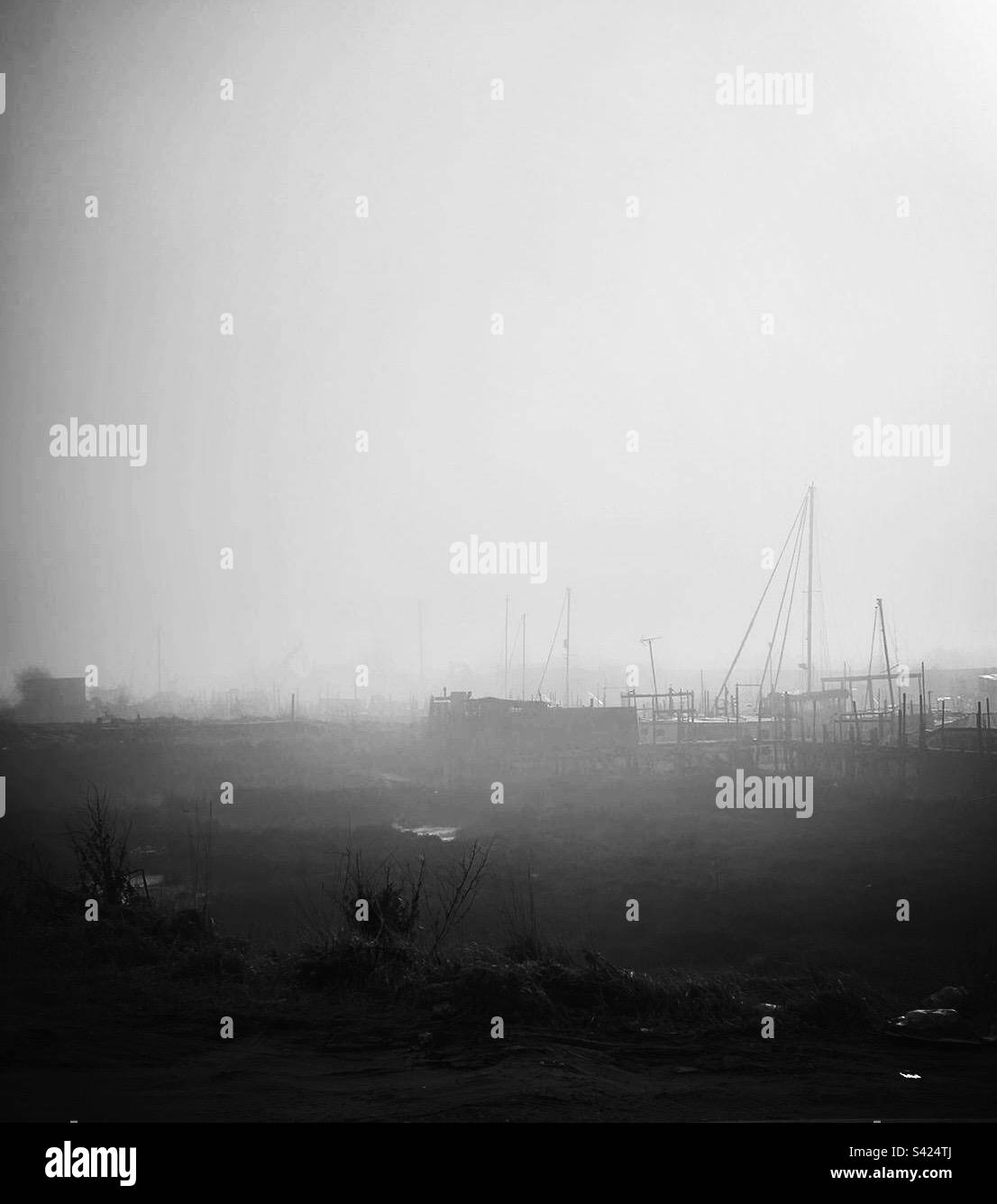 Creepy dock hi-res stock photography and images - Alamy