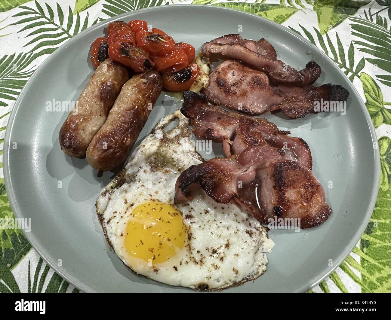 Full English for Supper! Stock Photo - Alamy