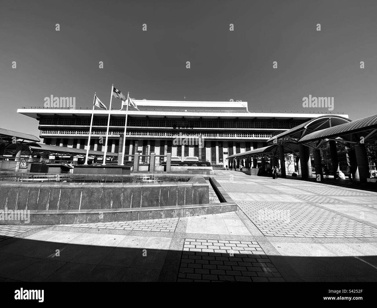 Taipei main station Black and White Stock Photos & Images - Alamy