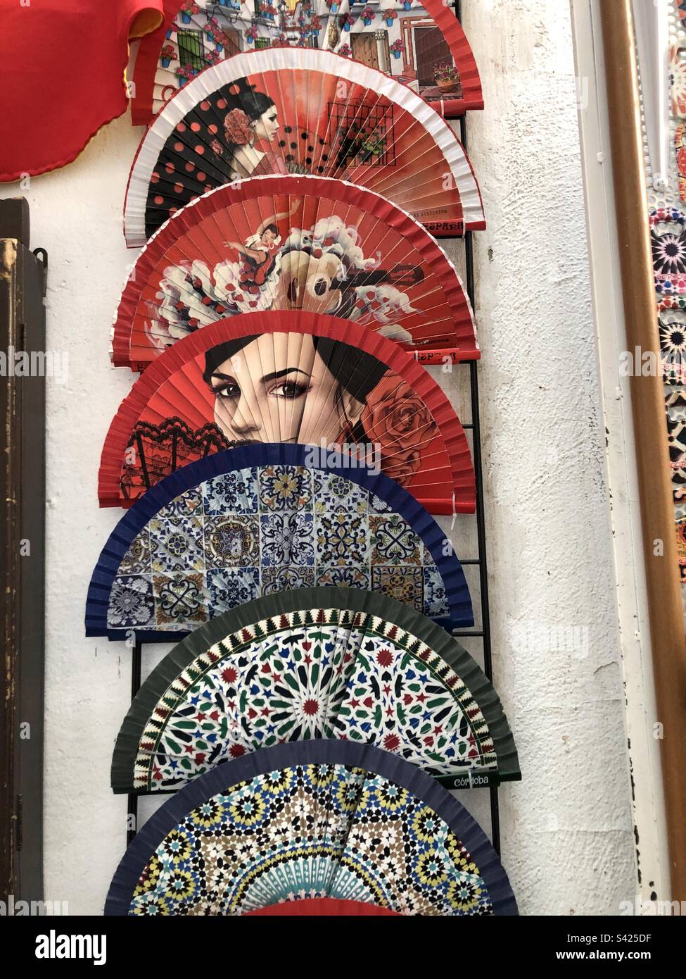 Flamenco souvenirs in cordoba Spain Stock Photo - Alamy