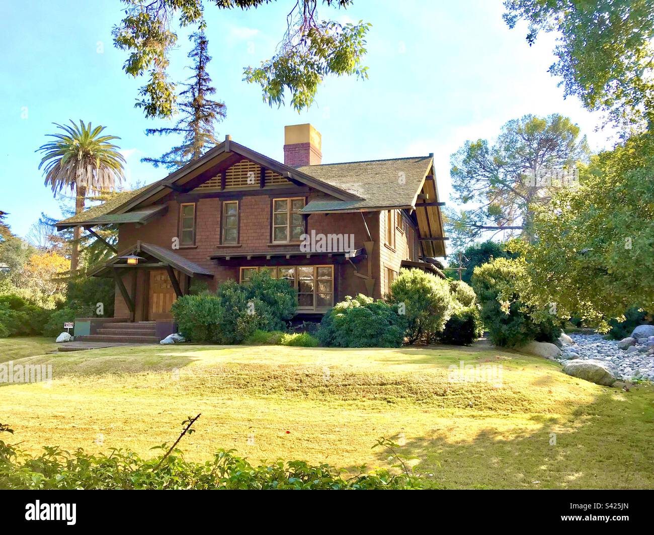 The 1904 Jennie Reeve house in the Bixby Knolls neighborhood of Long ...