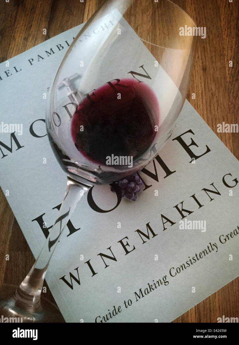 Modern Home Winemaking by Daniel Pambianch Stock Photo - Alamy