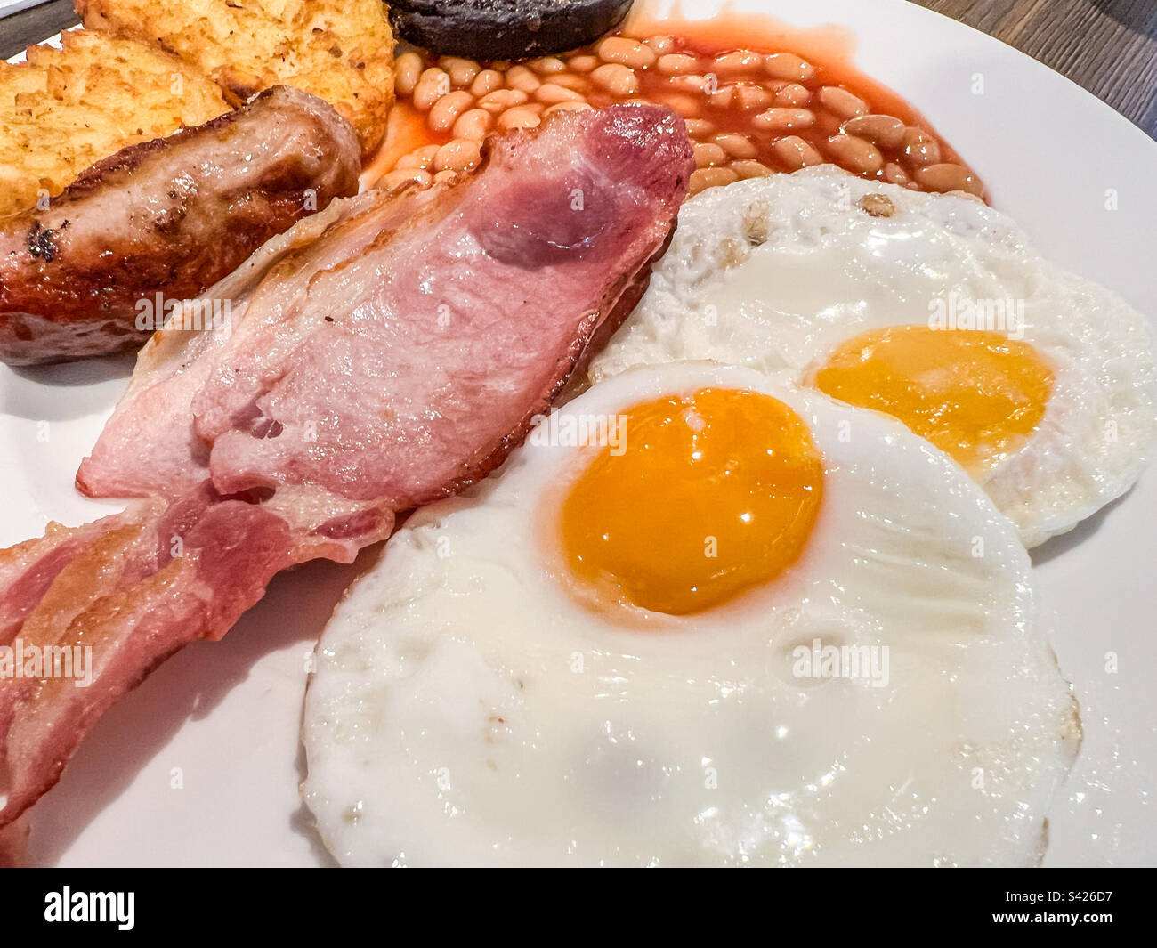 Full English breakfast Stock Photo - Alamy