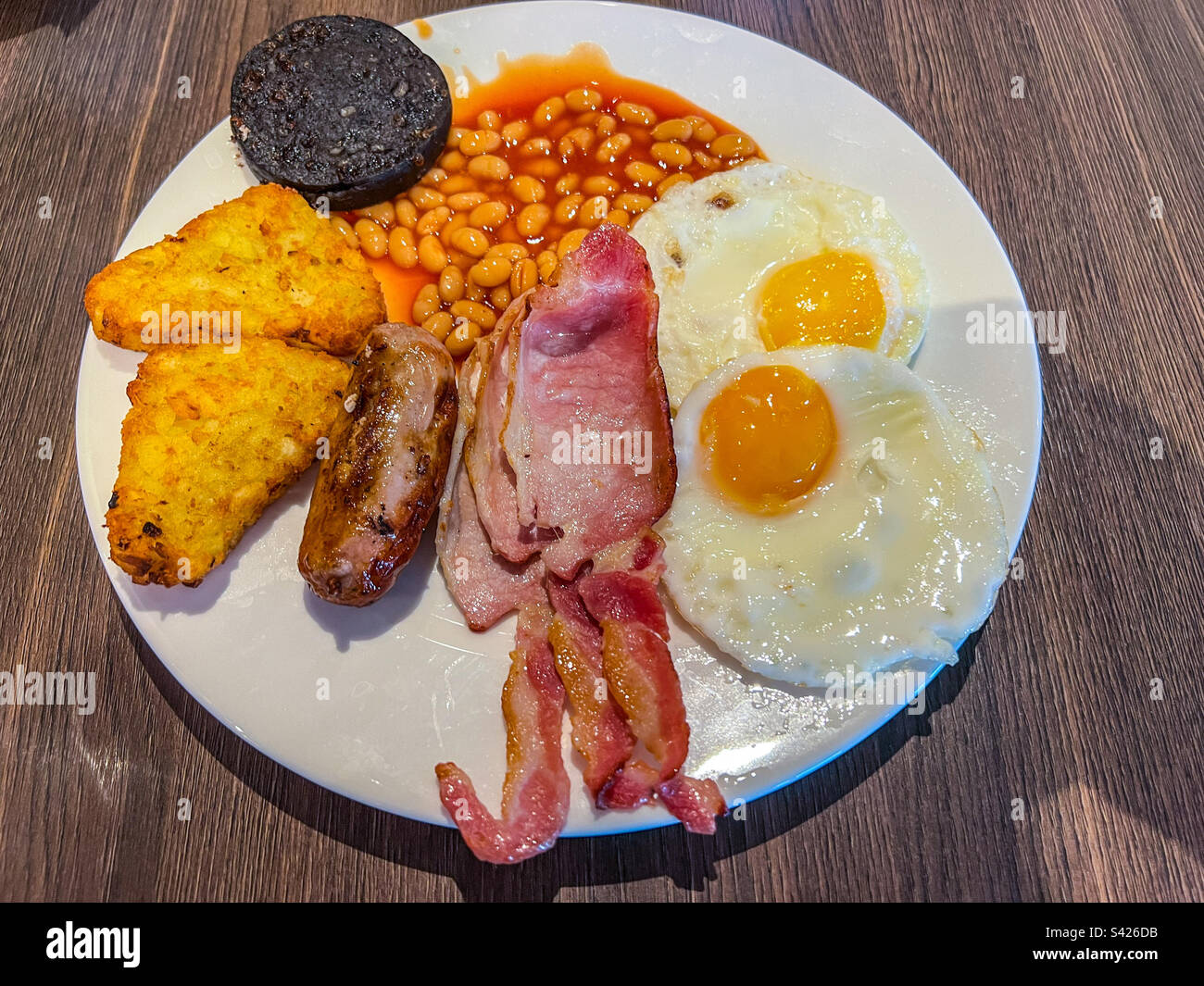 Full English breakfast Stock Photo - Alamy