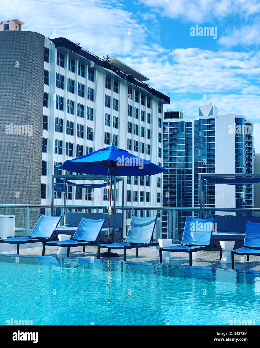 Rooftop pool, AC Miami Beach Hotel, Miami Beach, Florida, United States ...