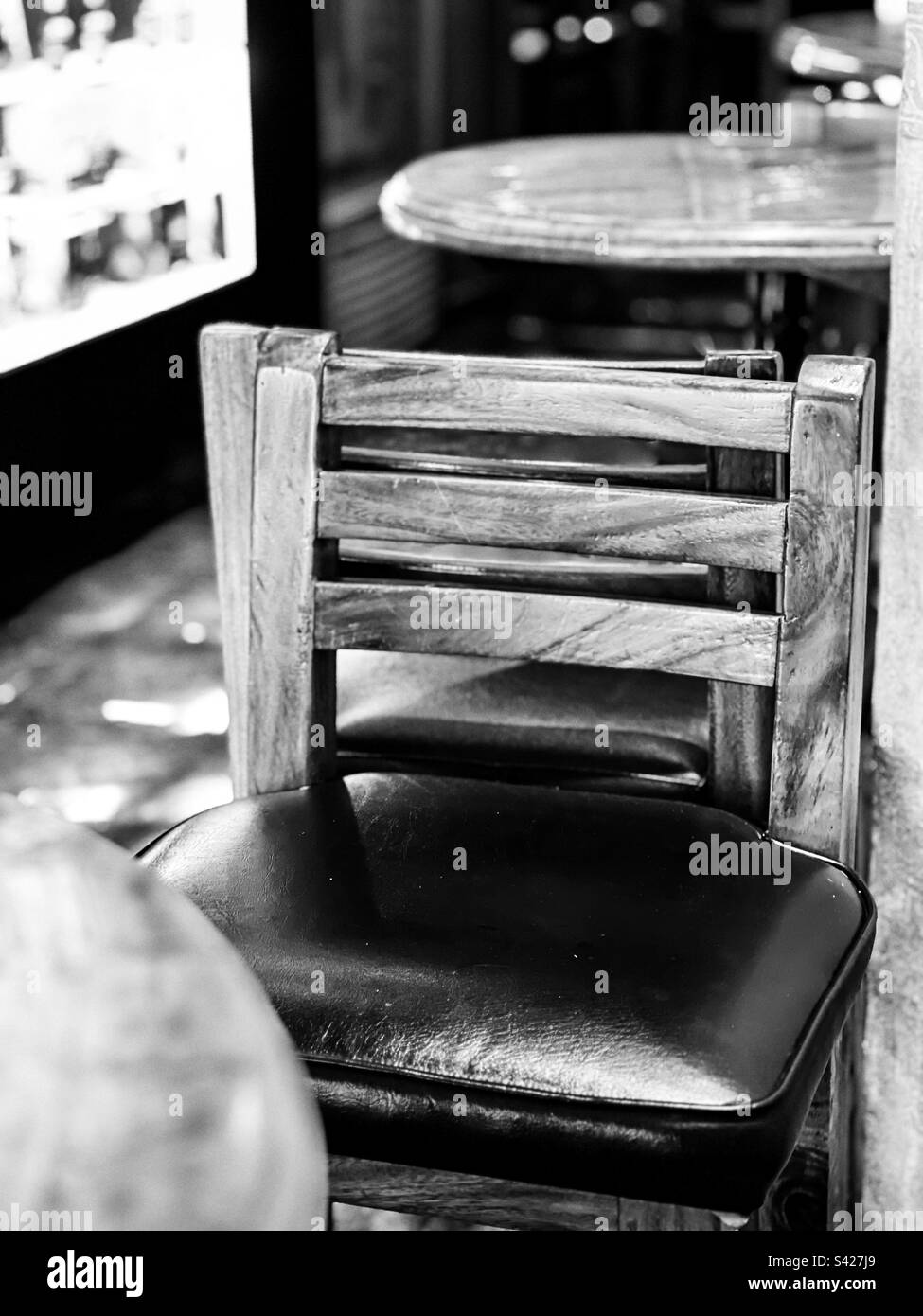 Empty seats seat Black and White Stock Photos & Images - Alamy