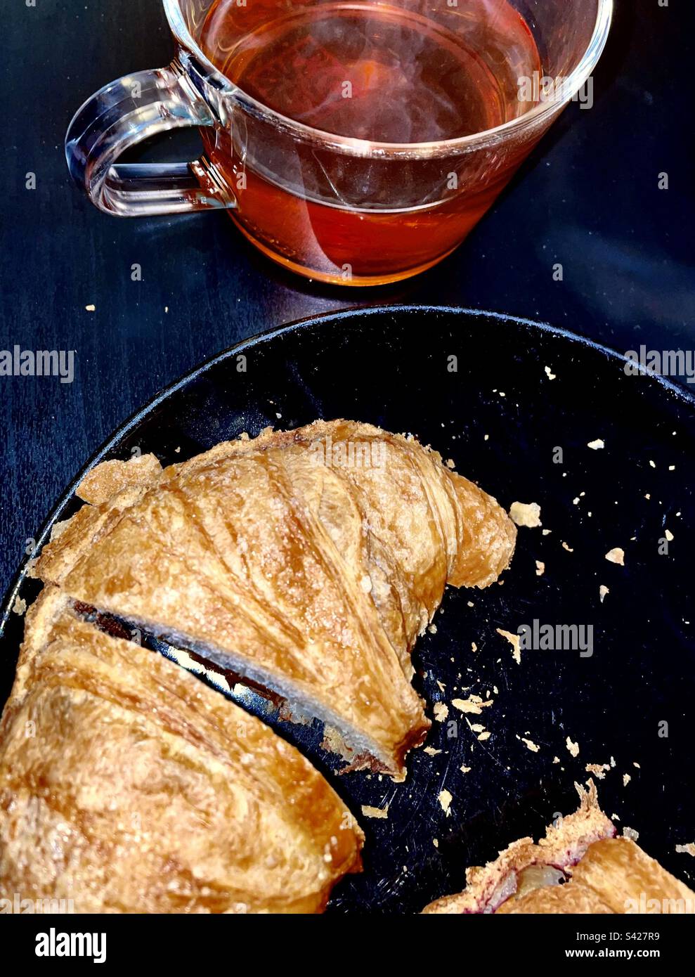 Croissant bun hi-res stock photography and images - Alamy