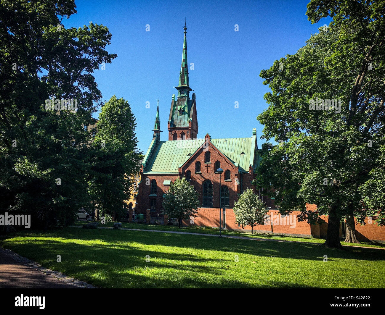 German church hi-res stock photography and images - Alamy