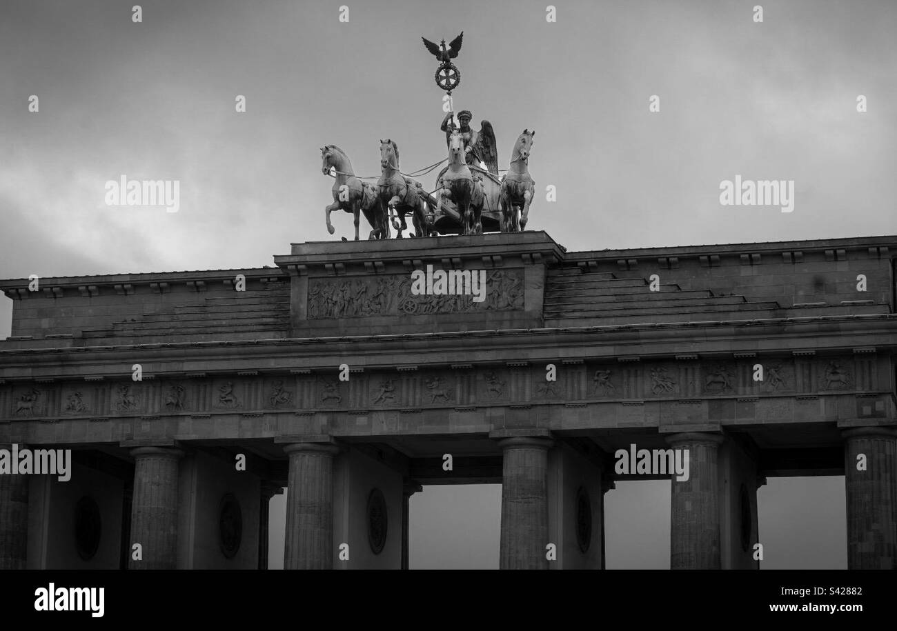 Berlin bridge architecture Black and White Stock Photos & Images - Alamy