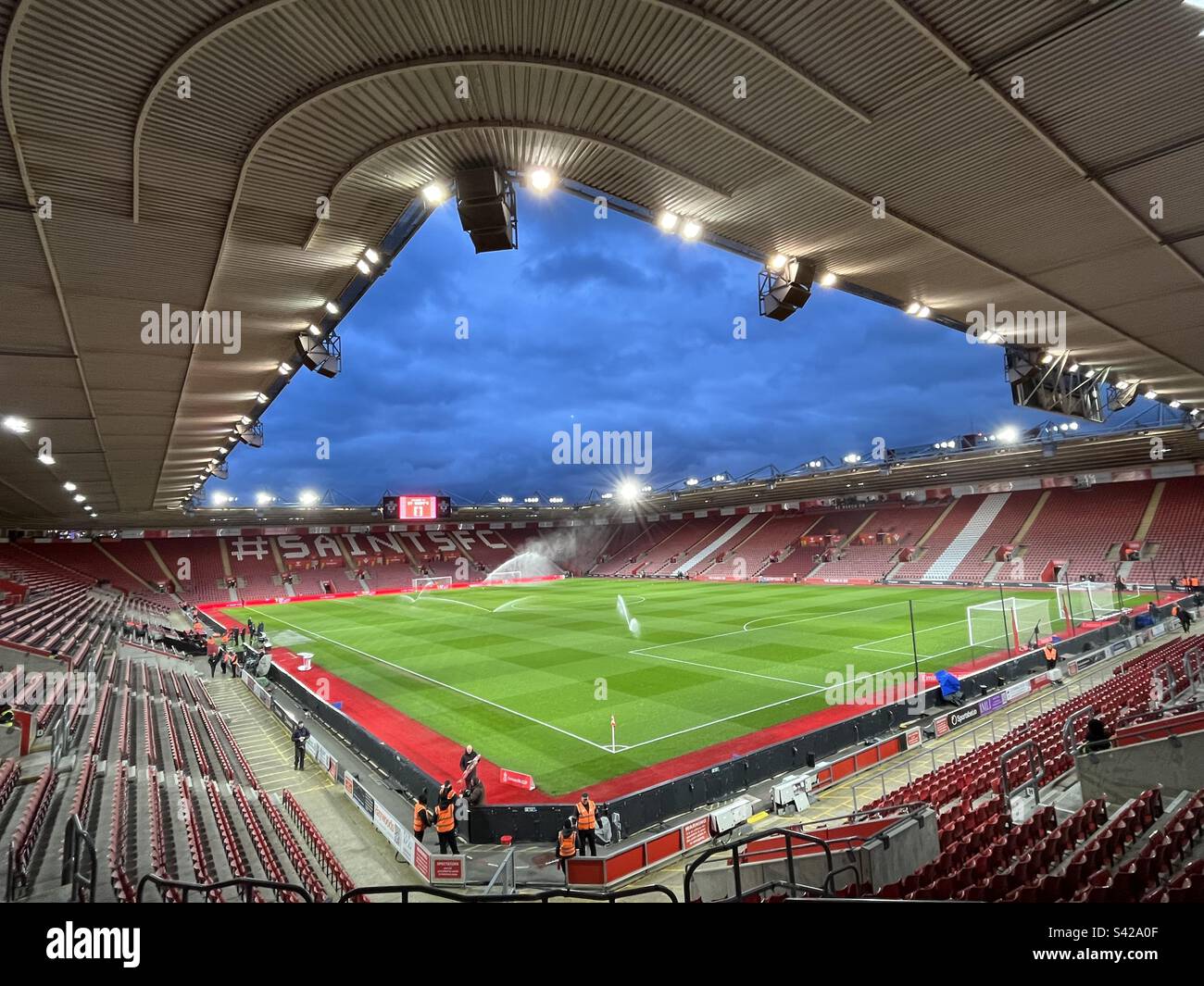 Football ground general view hi-res stock photography and images - Alamy