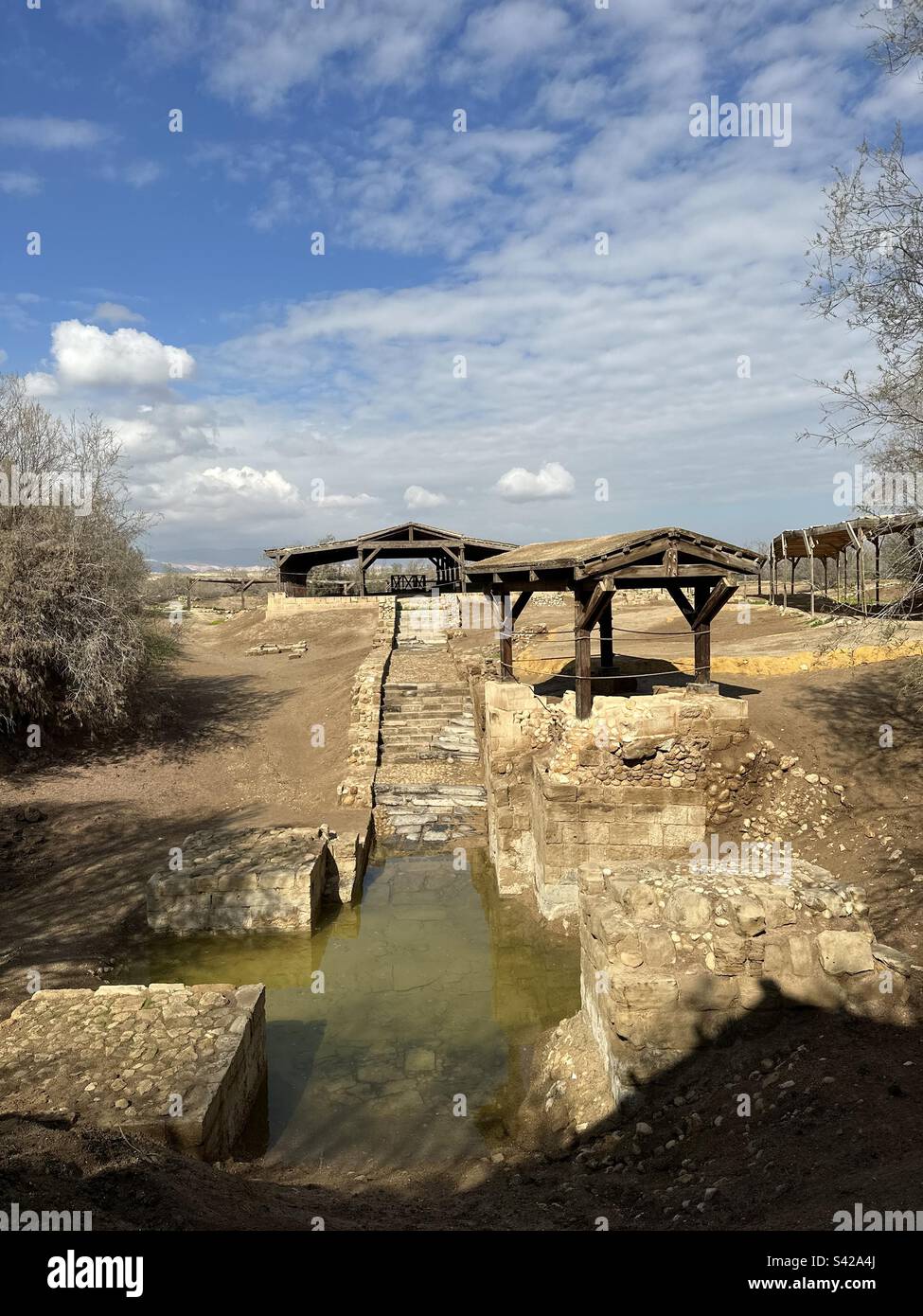 The place of jesus baptism hi-res stock photography and images - Alamy