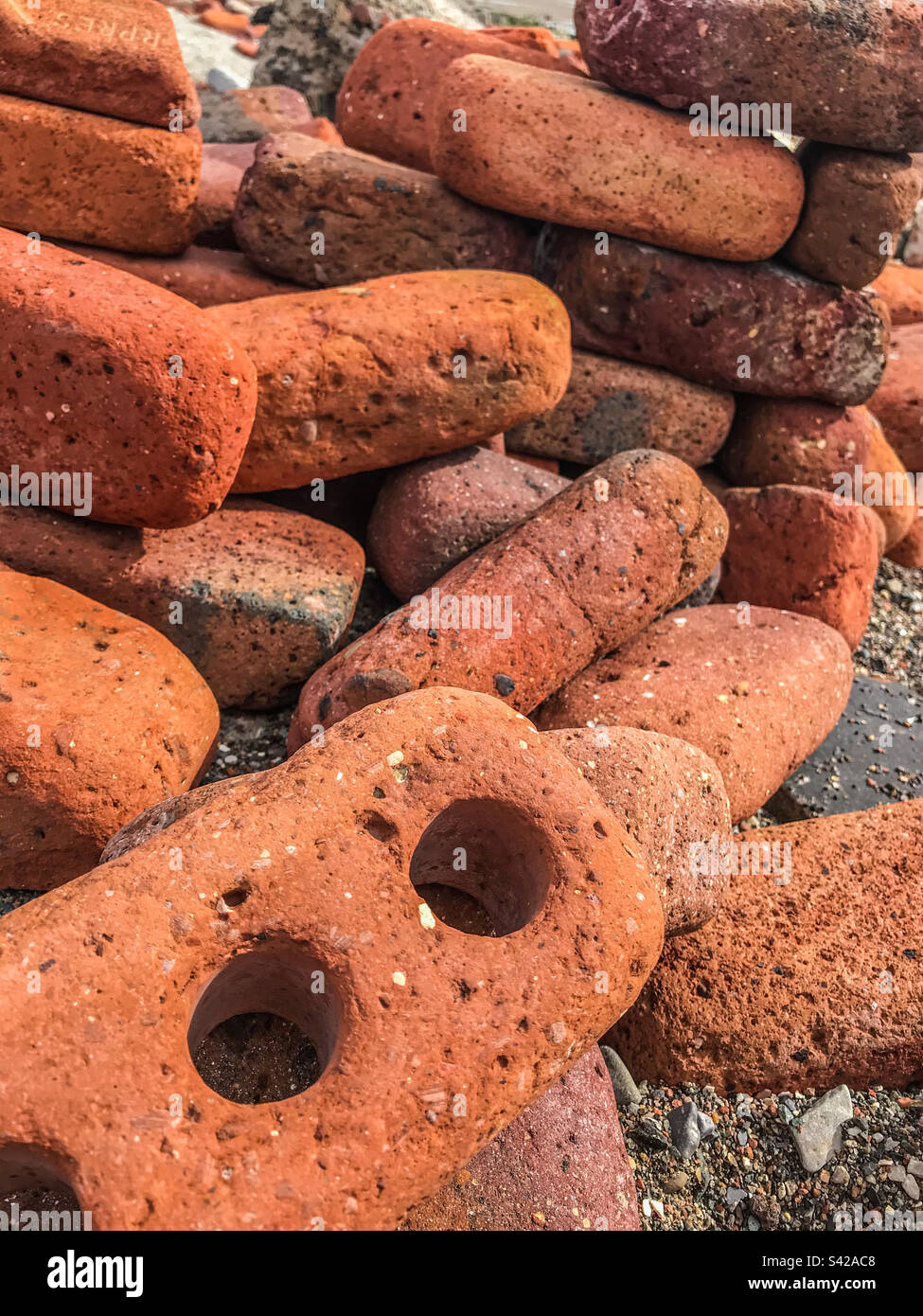 Blitz beach, Crosby Stock Photo - Alamy