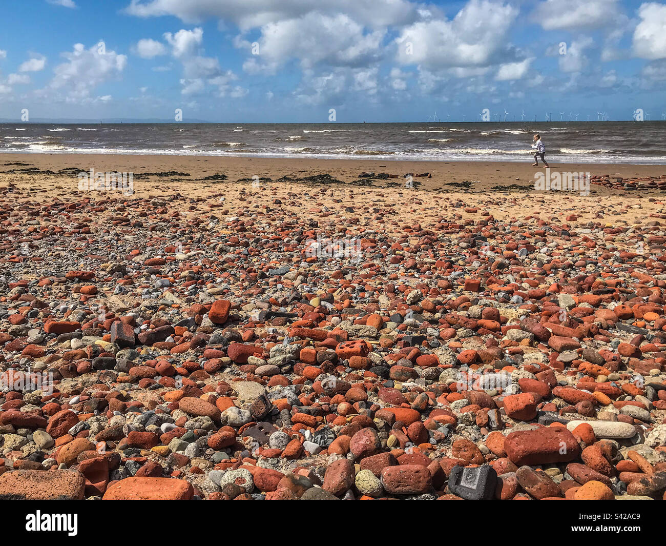 Blitz beach, Crosby Stock Photo - Alamy