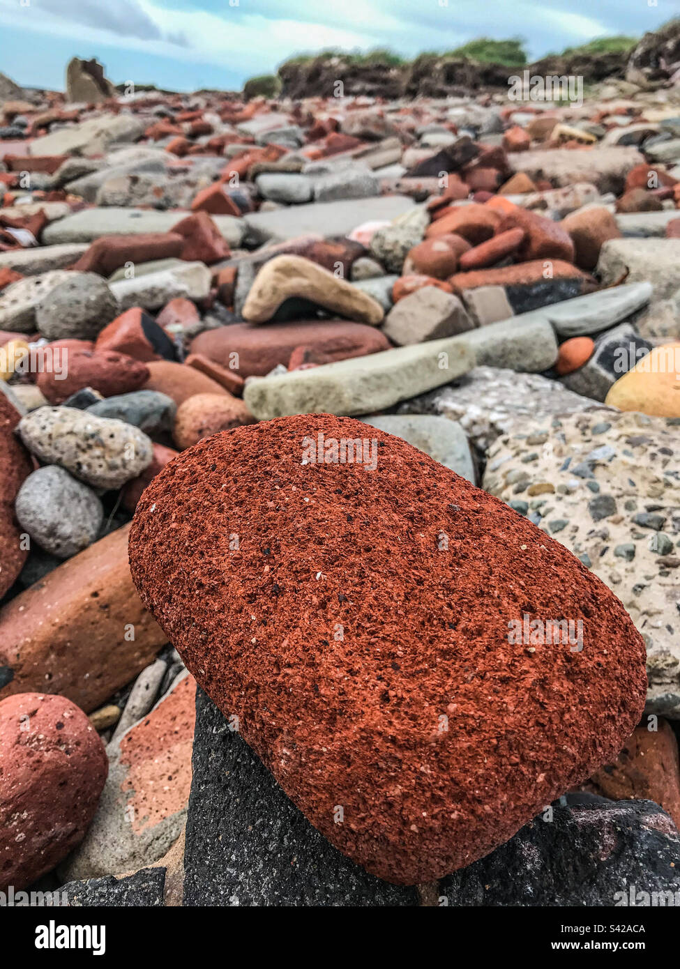 Blitz beach, Crosby Stock Photo - Alamy