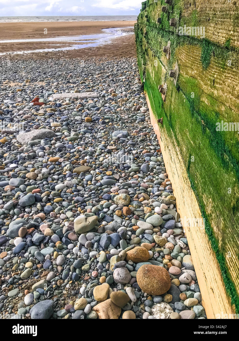 Thornton Cleveleys beach Stock Photo - Alamy
