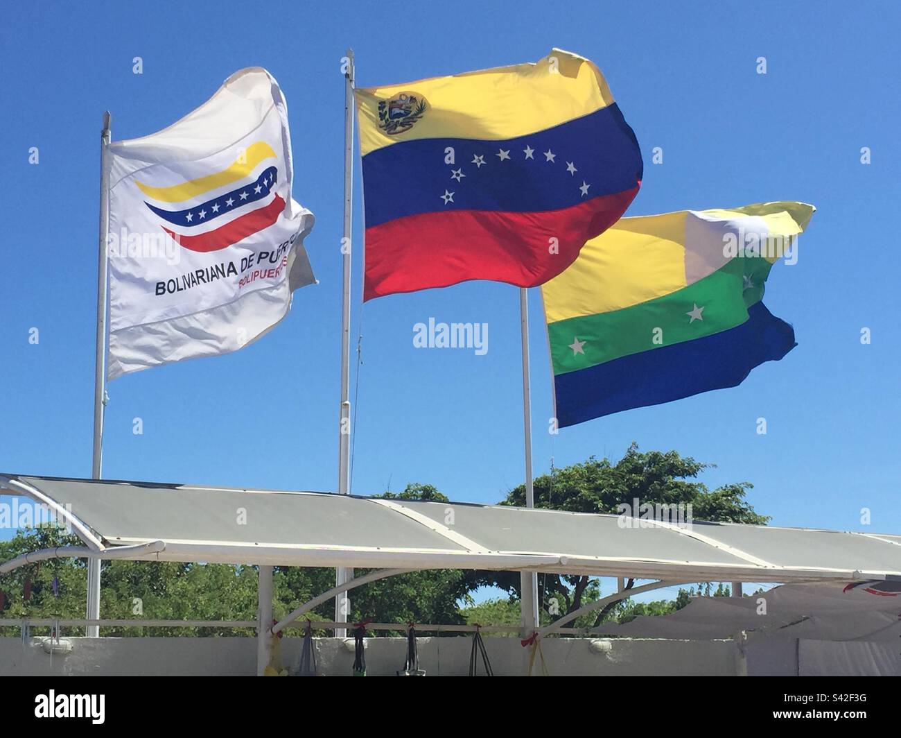 Venezuela flags hi-res stock photography and images - Alamy