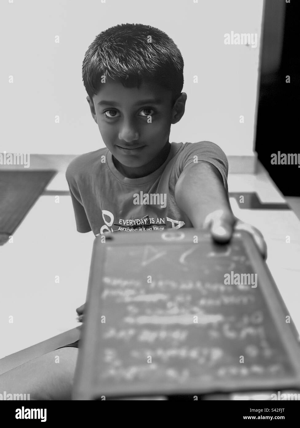 Boy student Black and White Stock Photos & Images - Alamy