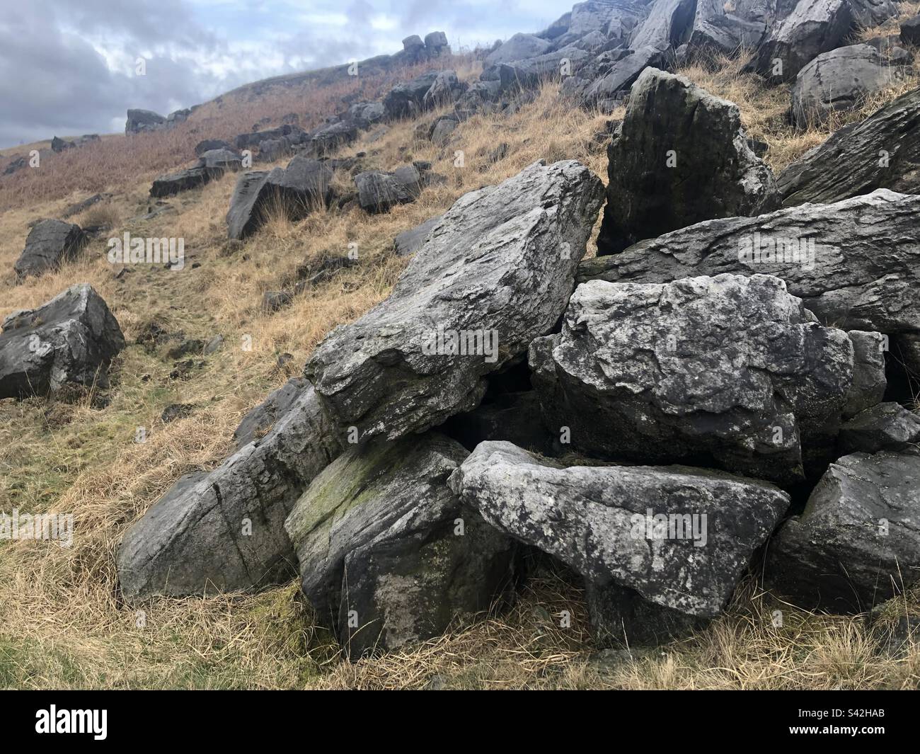 Moorland boulders hi-res stock photography and images - Alamy