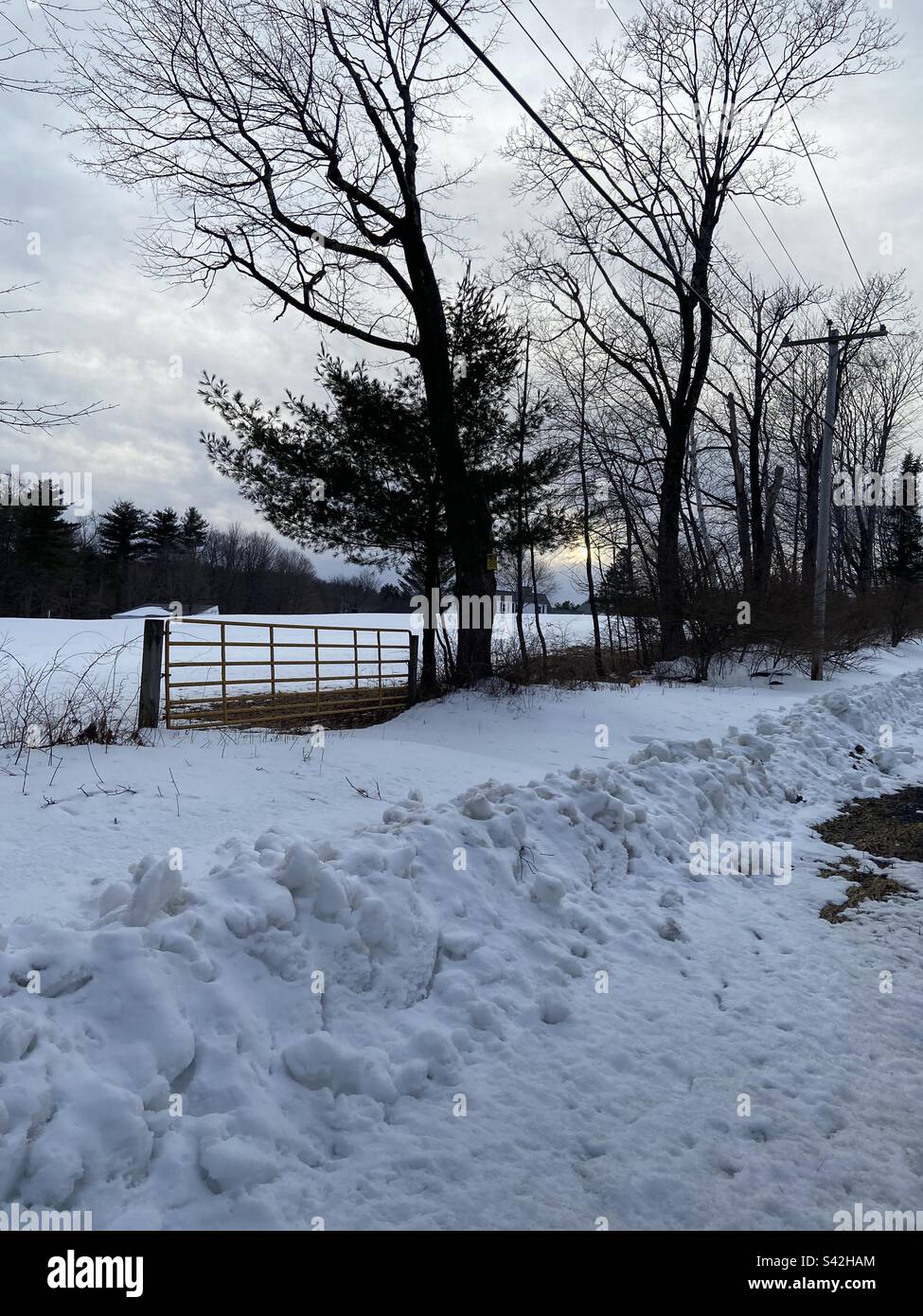Winter berkshires hi-res stock photography and images - Alamy