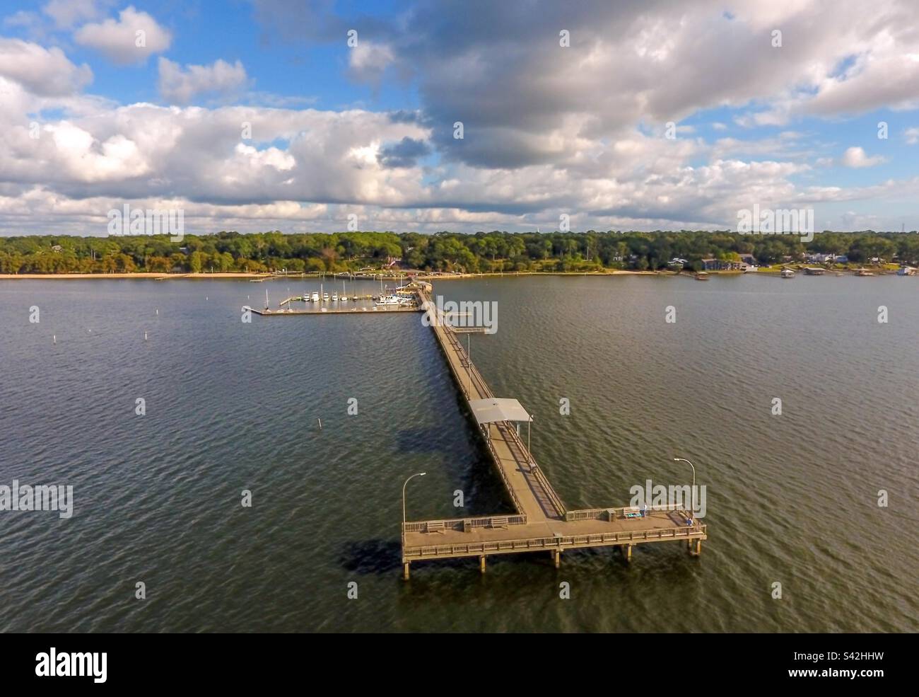 Fairhope pier hi-res stock photography and images - Alamy