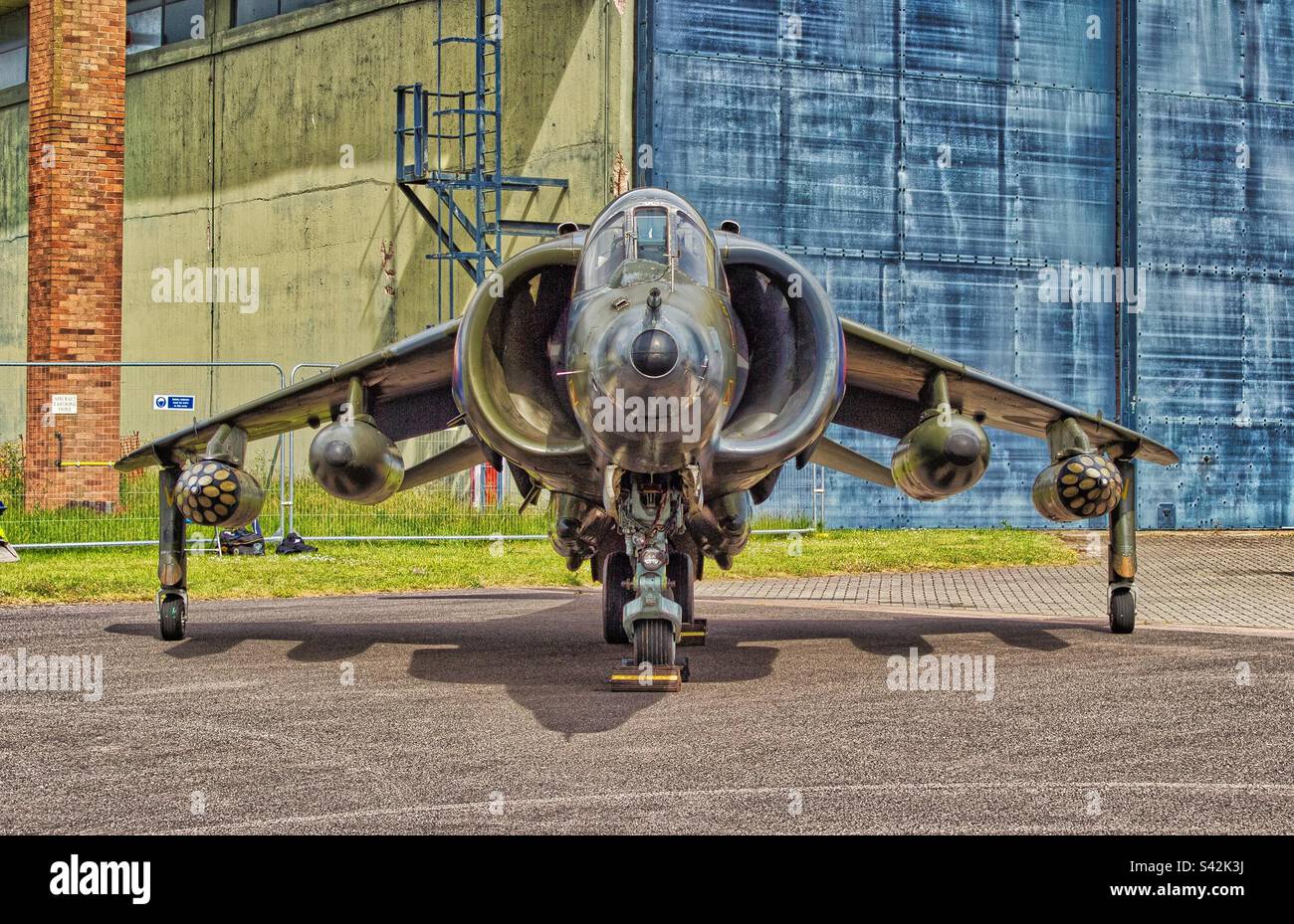 Raf harrier gr3 fighter jet hi-res stock photography and images - Alamy