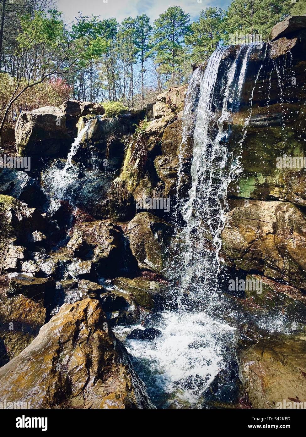 Arkansas hot springs waterfall hi-res stock photography and images - Alamy