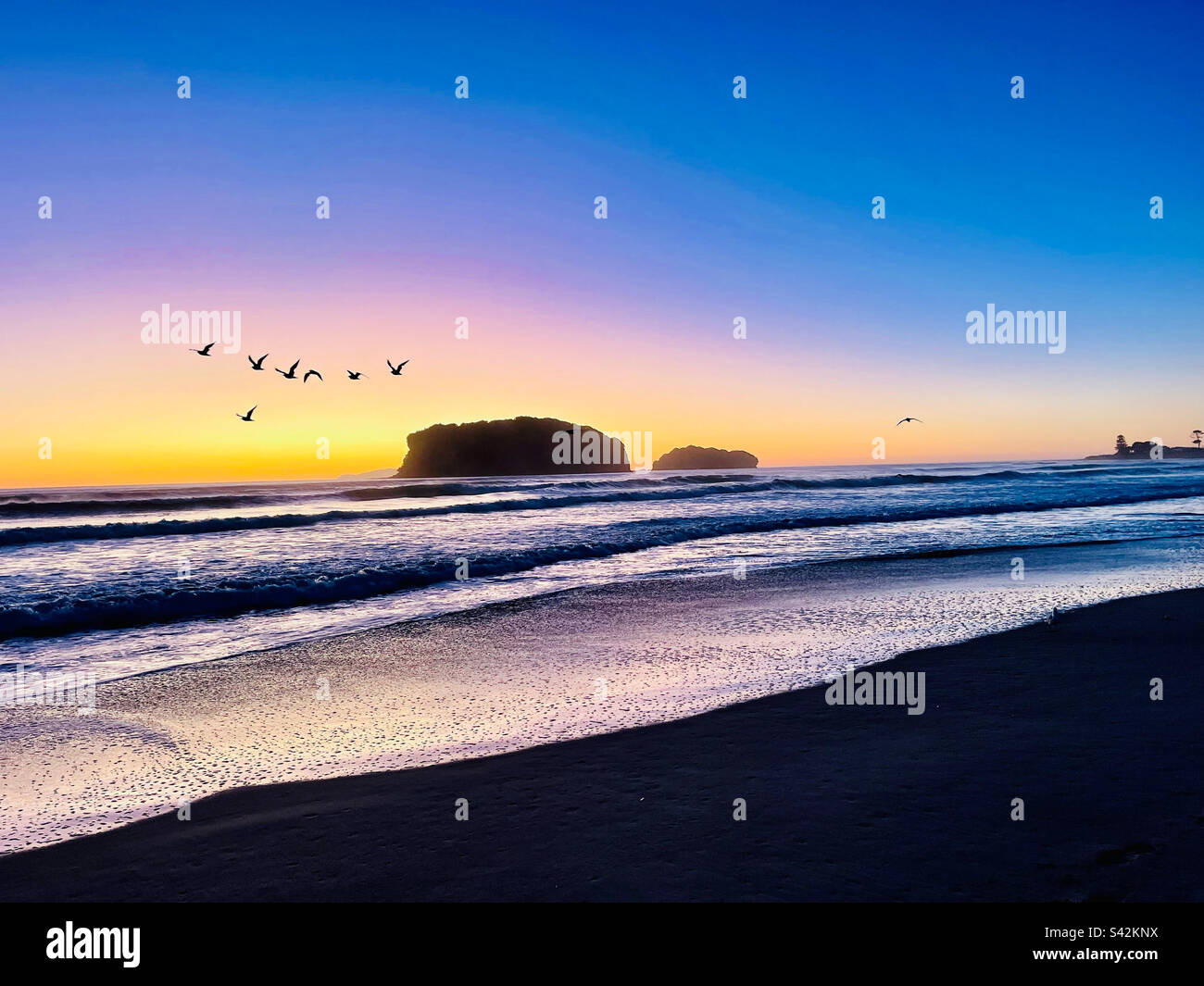 Whangamata beach hi-res stock photography and images - Alamy