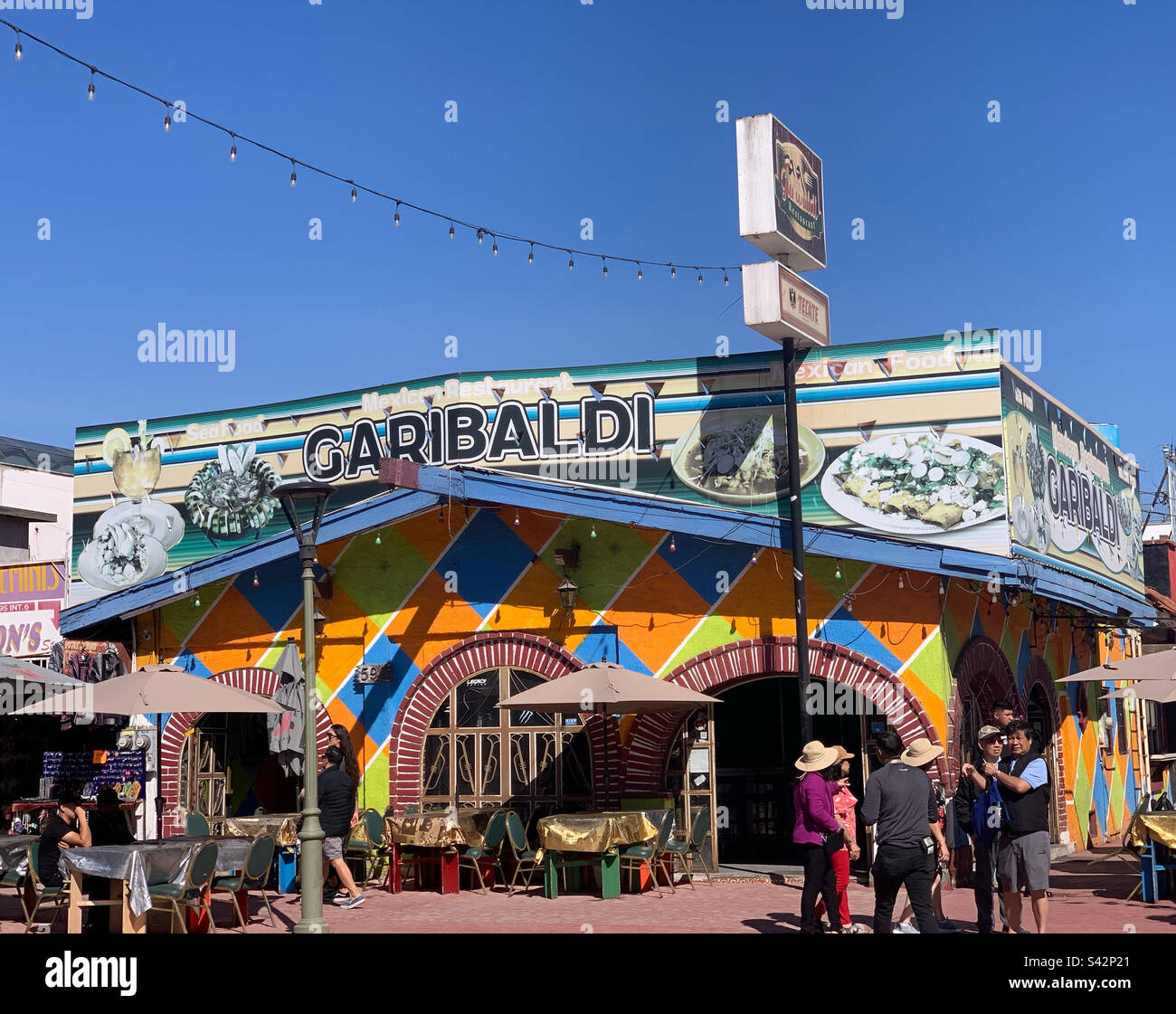 November, 2022, Garibaldi restaurant, Ensenada, Baja California, Mexico ...