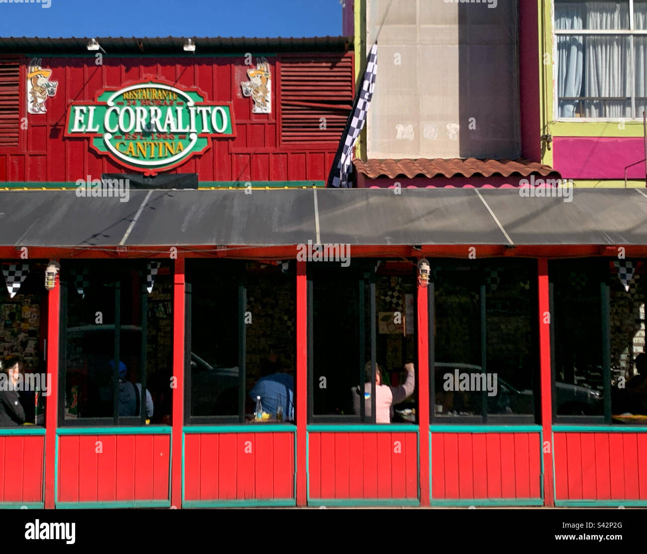 November, 2022, El Corralito Restaurante, Ensenada, Baja California, Mexico Stock Photo - Alamy