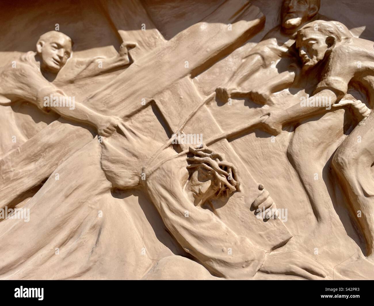 3rd station of via dolorosa hi-res stock photography and images - Alamy