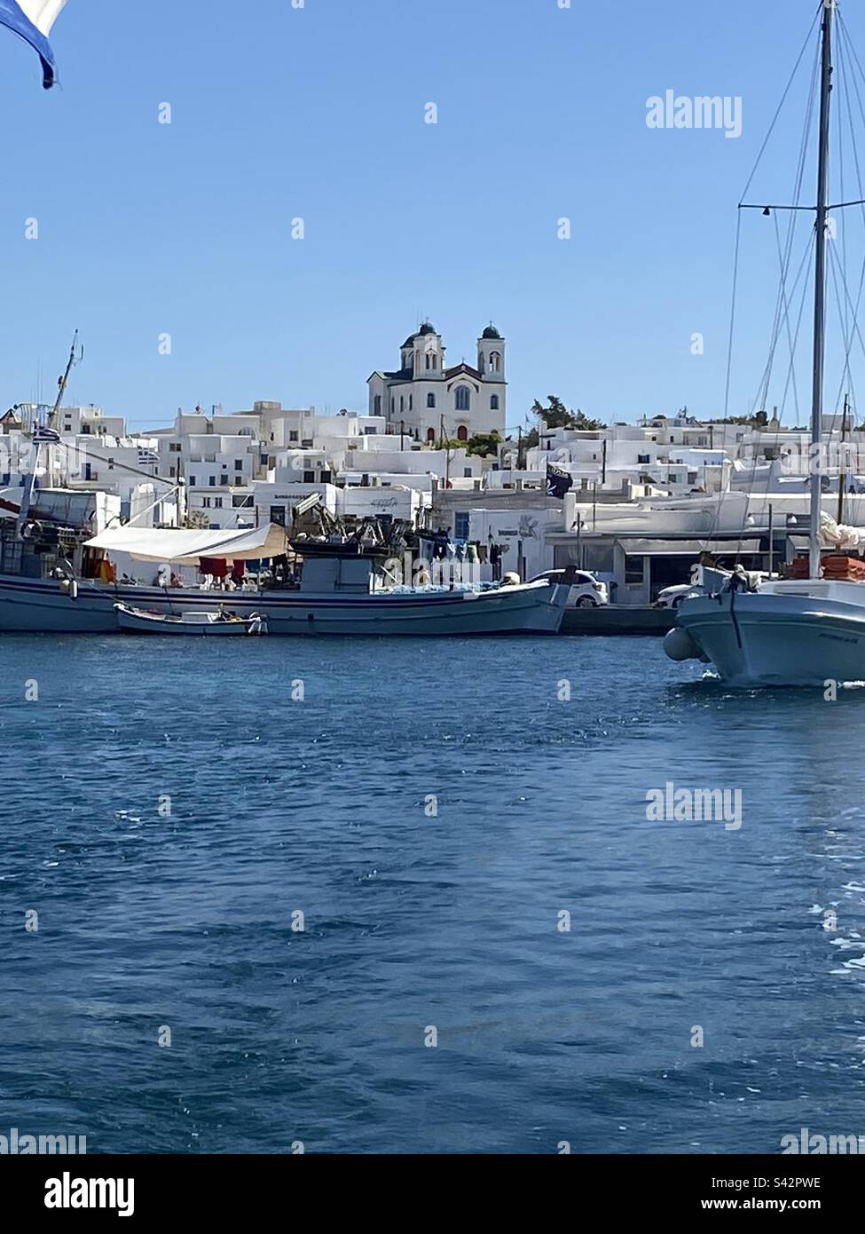 Paros sailing hi-res stock photography and images - Alamy