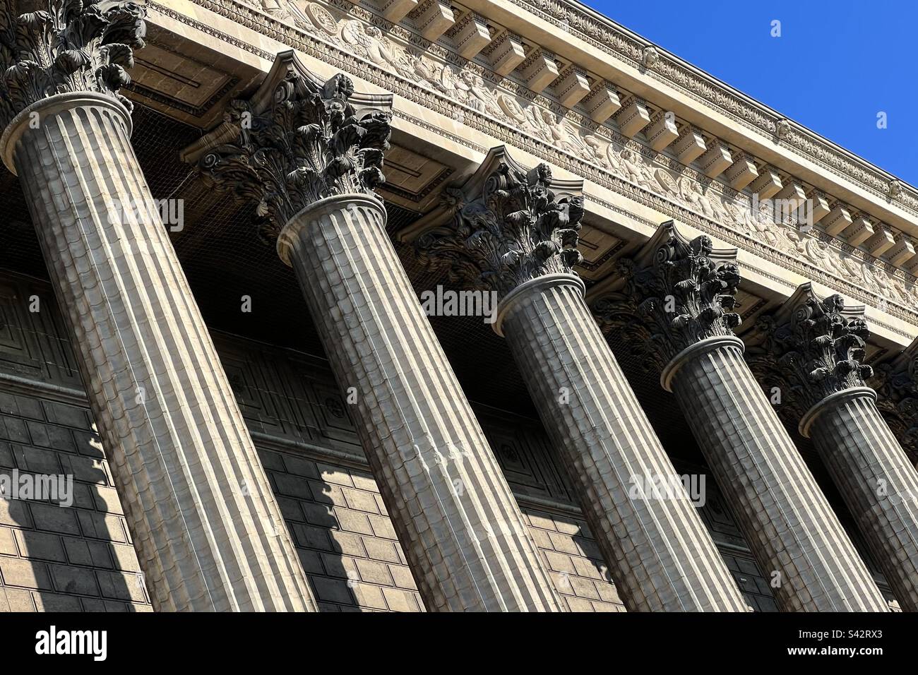 Columns in Paris Stock Photo - Alamy