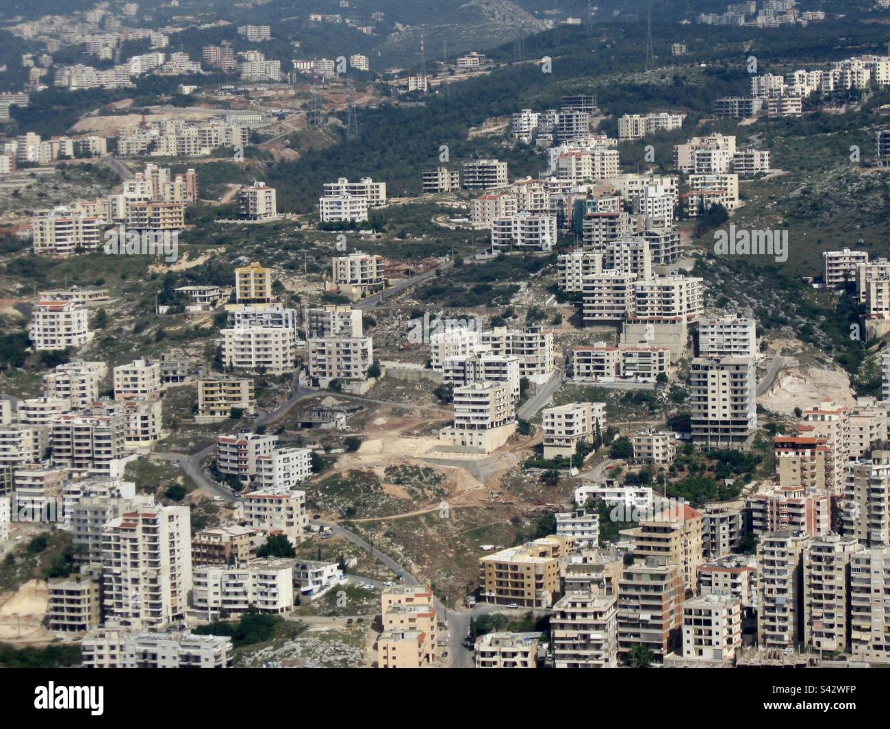 Aerial view of Beirut, Lebanon Stock Photo - Alamy