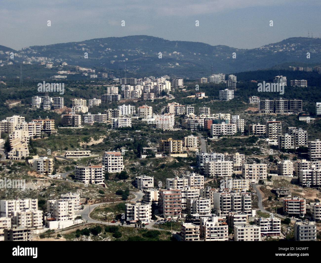 Beirut aerial view hi-res stock photography and images - Alamy