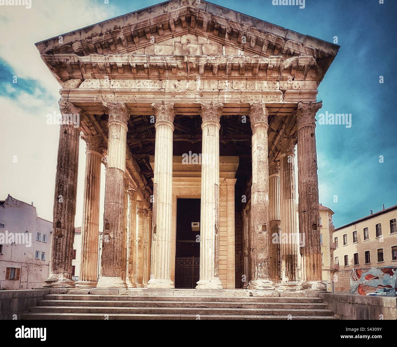 Temple of augustus and livia hi-res stock photography and images - Alamy