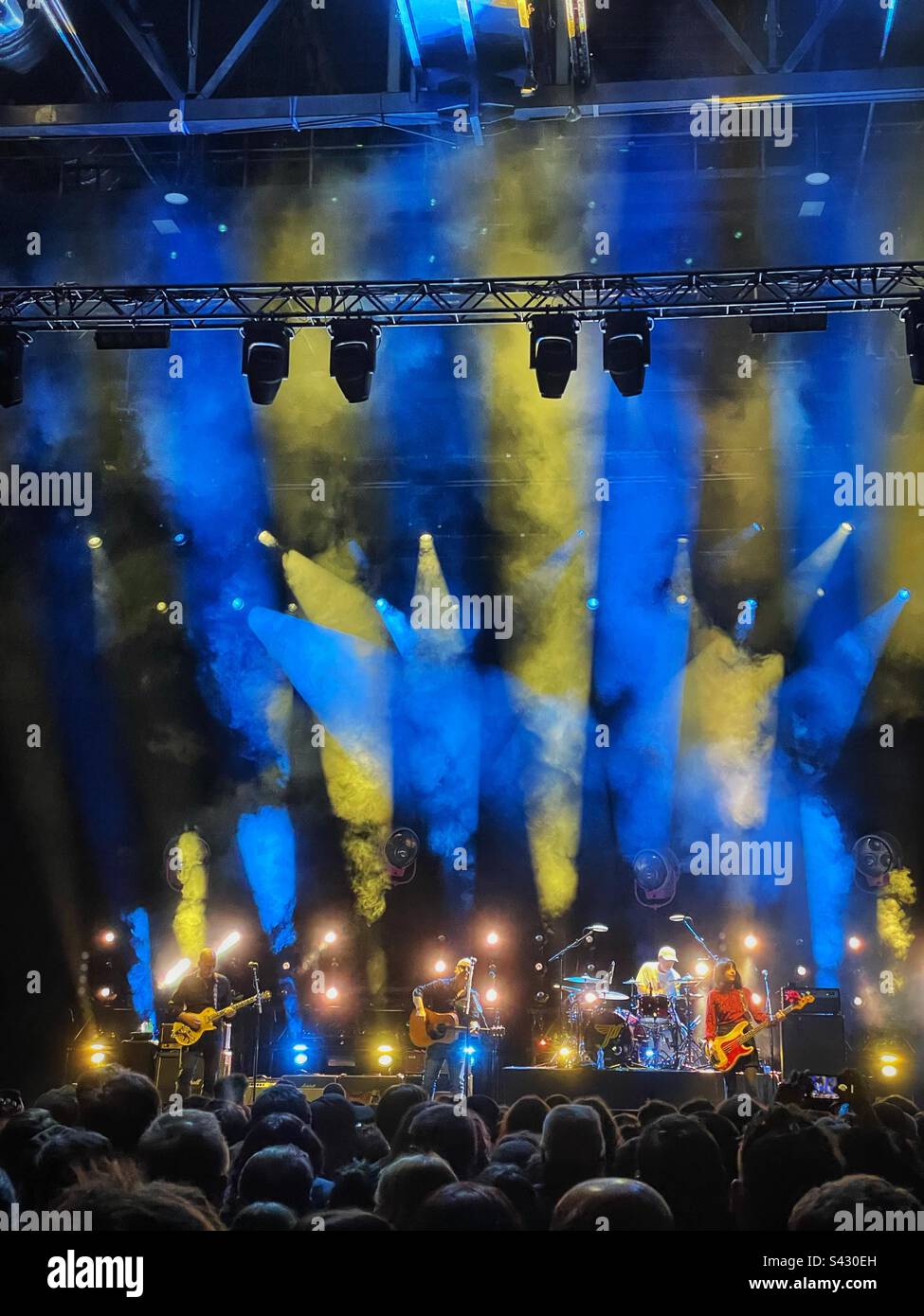 The Pixies in concert at Cardiff International Arena, March 2023 on the ...