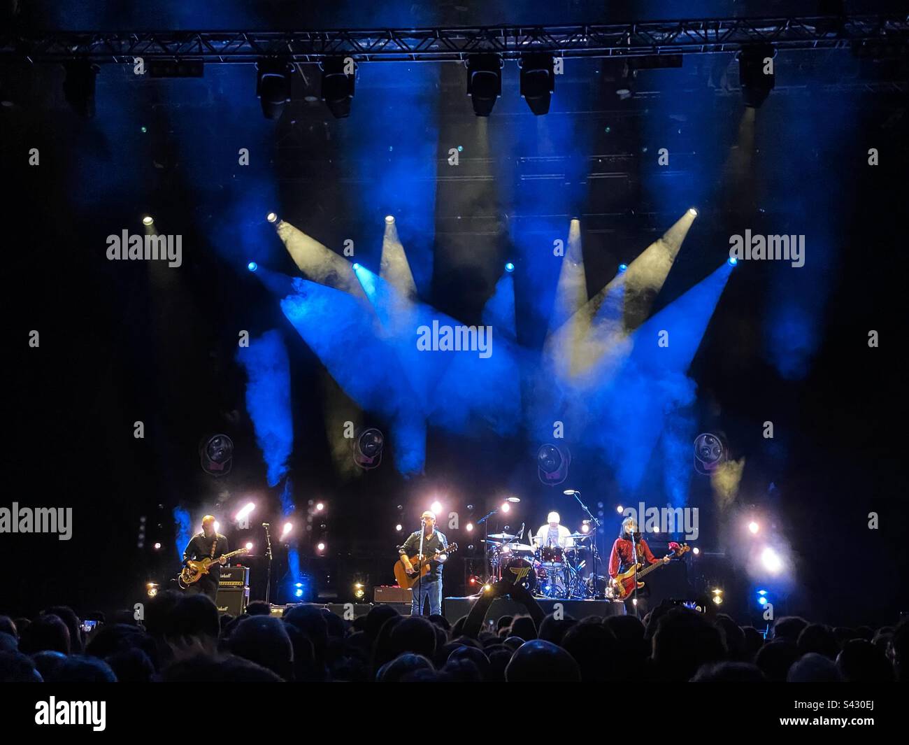 The Pixies in concert at Cardiff International Arena, March 2023 on the ...