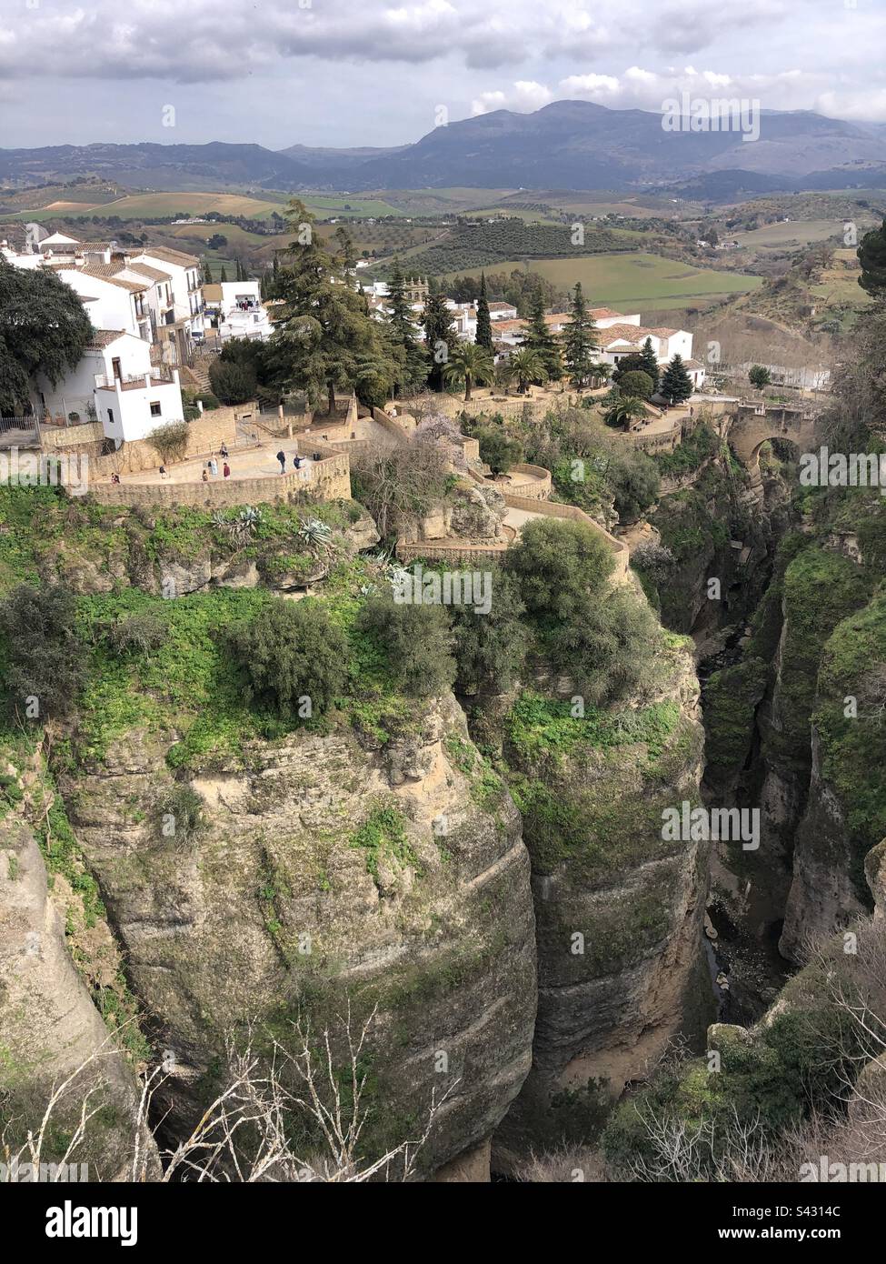 Panorama view ronda on hi-res stock photography and images - Alamy