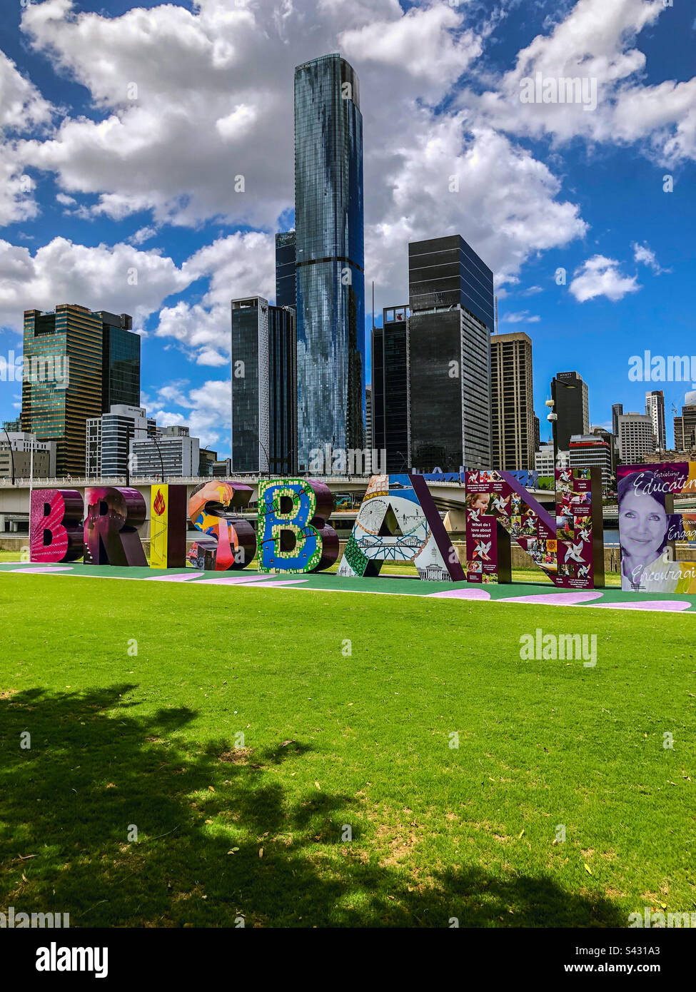Brisbane logo hi-res stock photography and images - Alamy