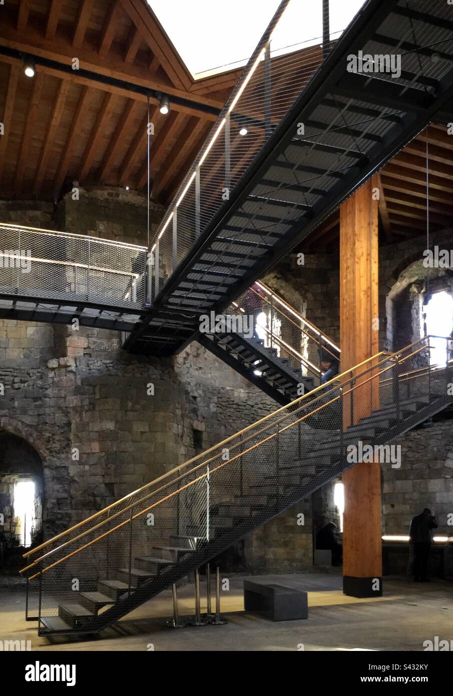 Interior cliffords tower hi-res stock photography and images - Alamy