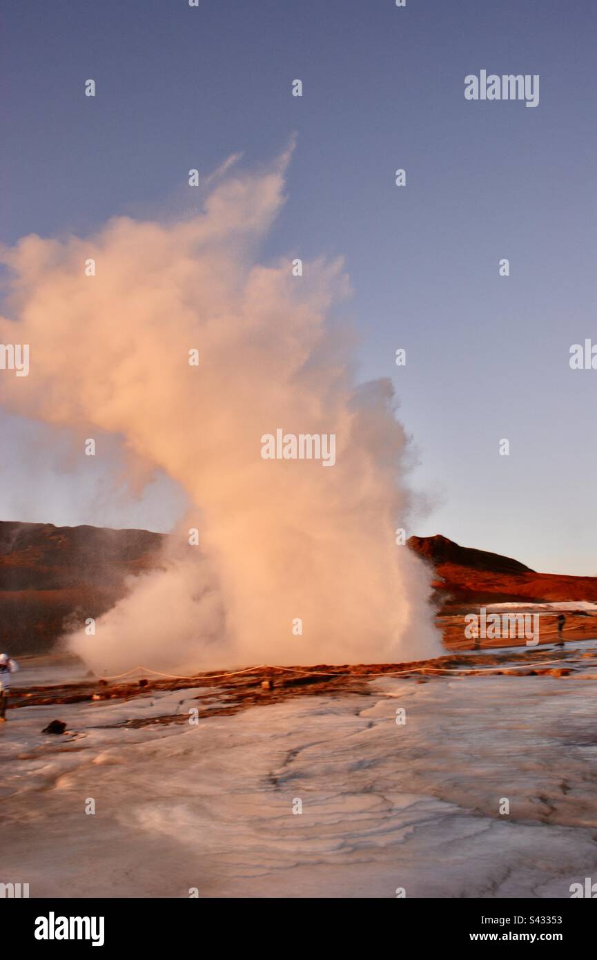 Hot steam hi-res stock photography and images - Alamy