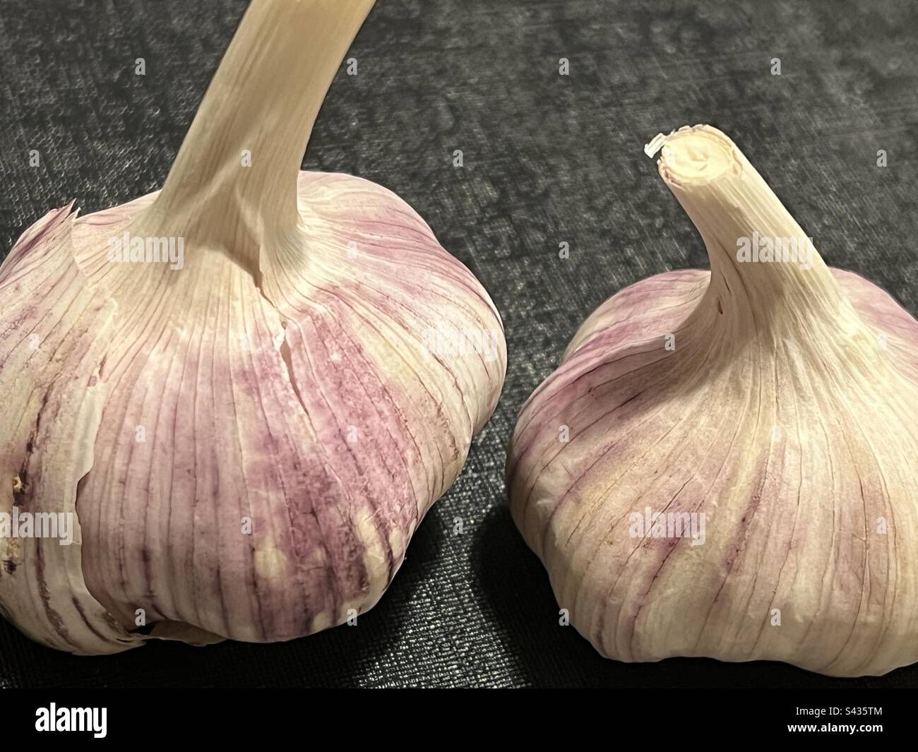 Garlic still life Stock Photo - Alamy