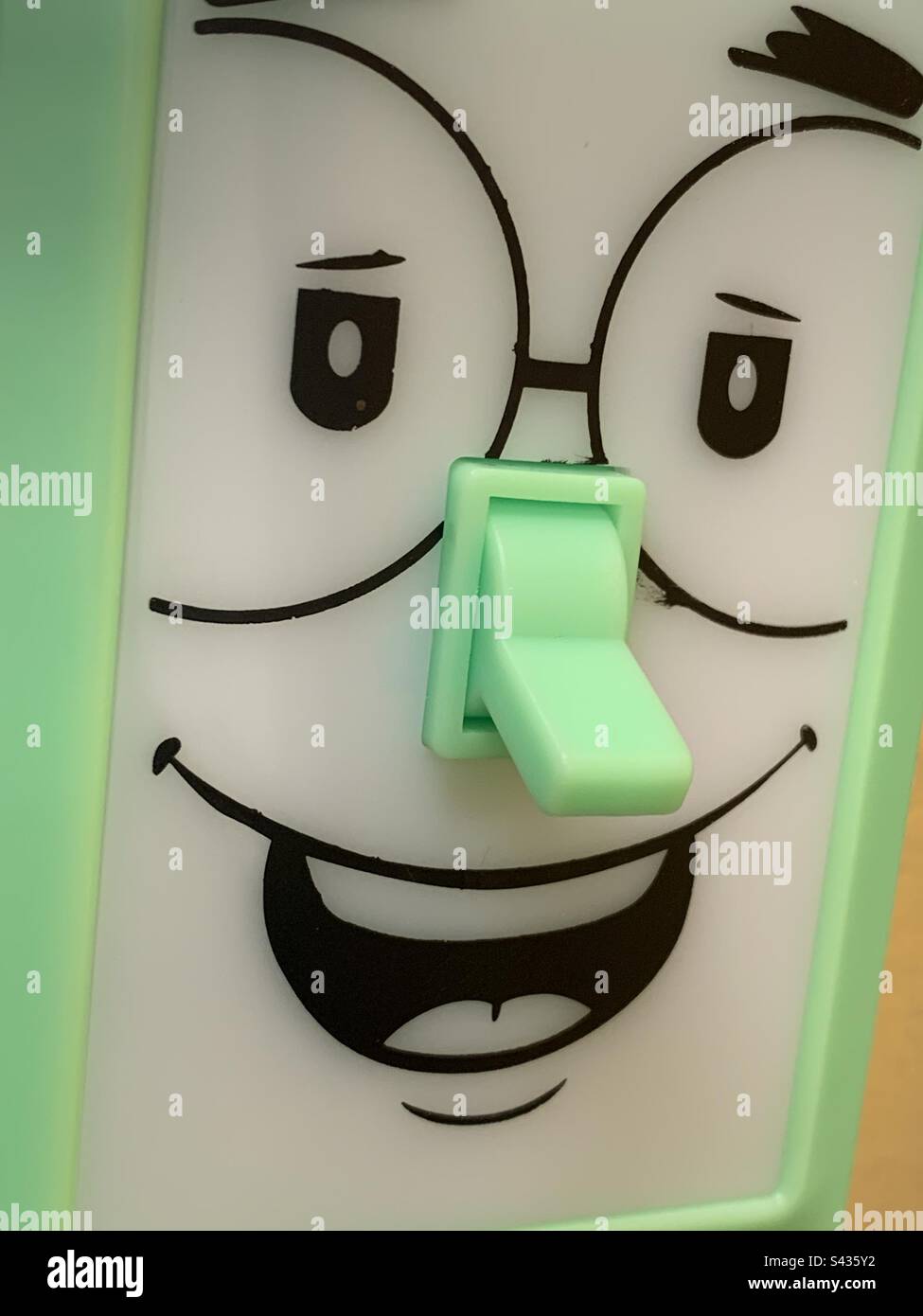 Face smile green hi-res stock photography and images - Alamy