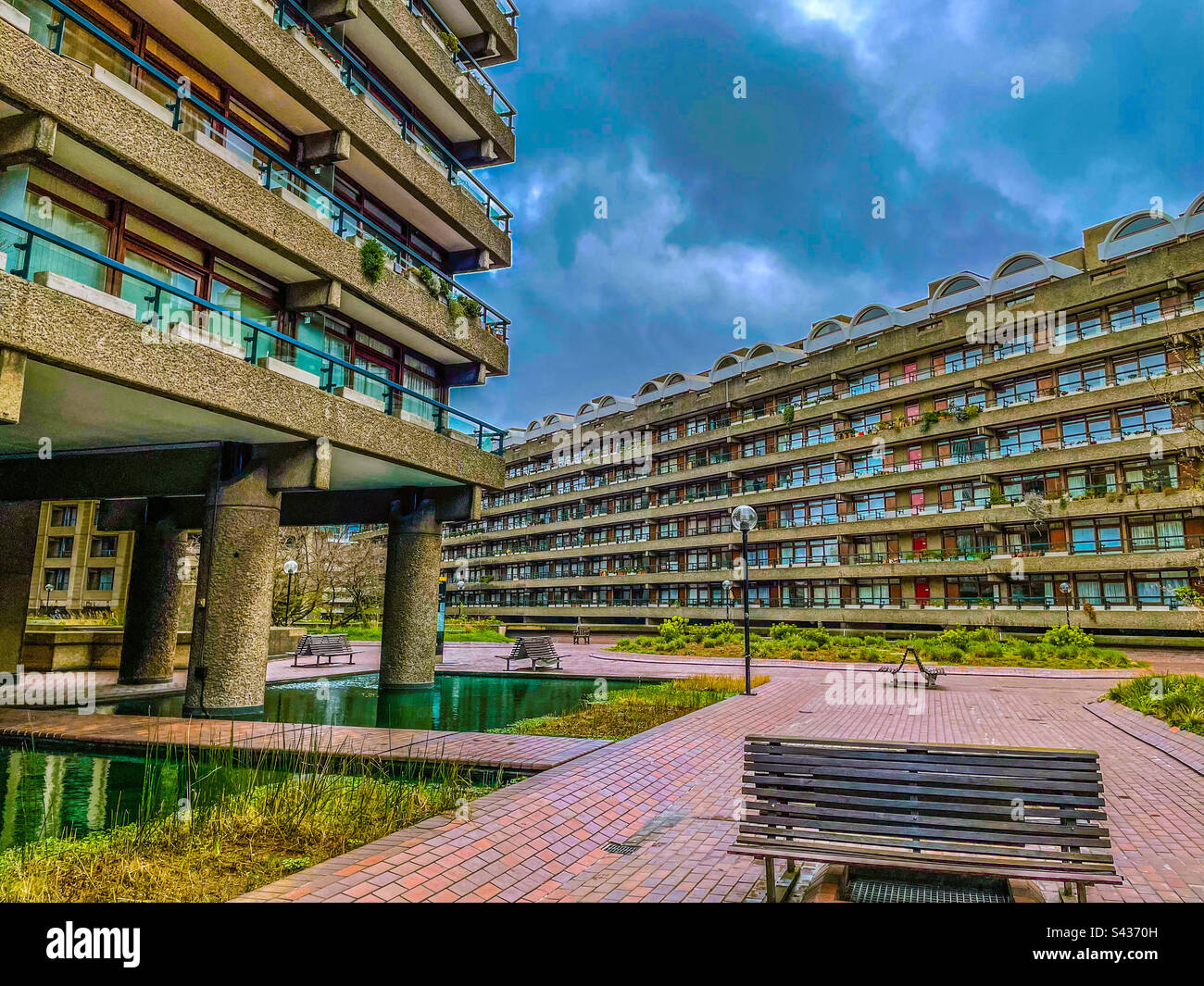 The Barbican, London Stock Photo - Alamy