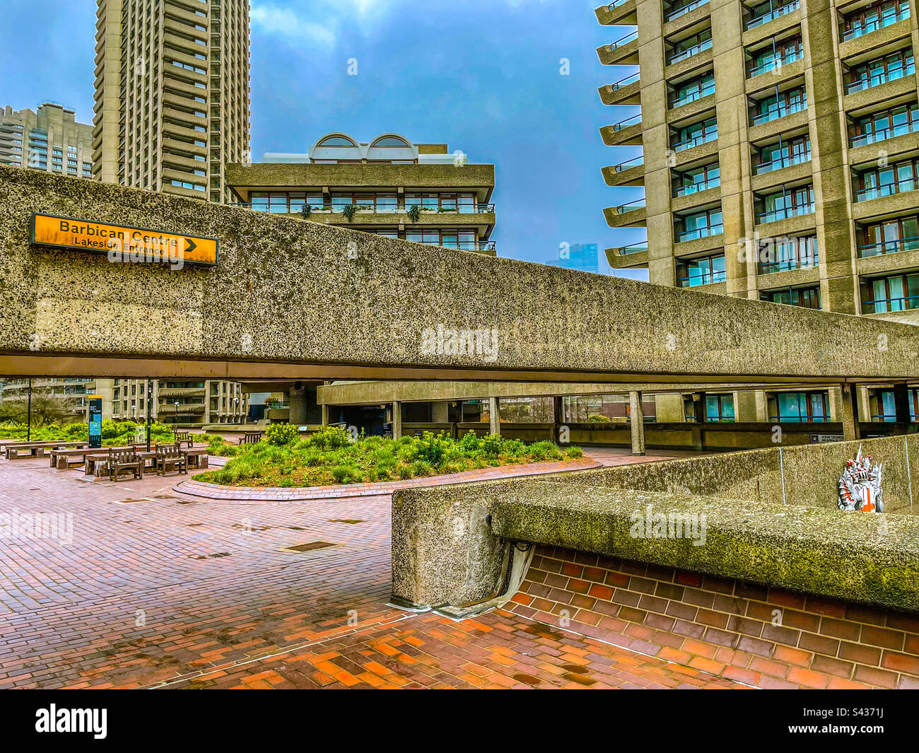 The Barbican, London Stock Photo - Alamy