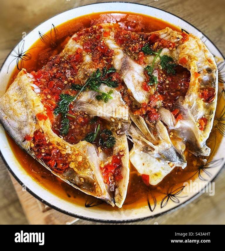 Chilli fish head hi-res stock photography and images - Alamy