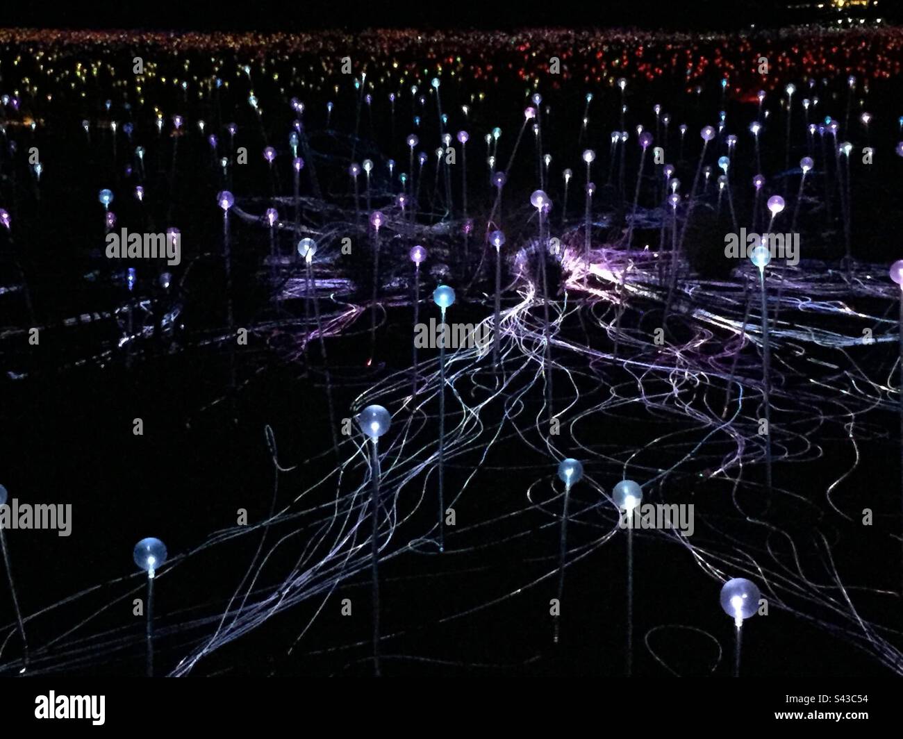 Uluru field of light hi-res stock photography and images - Alamy