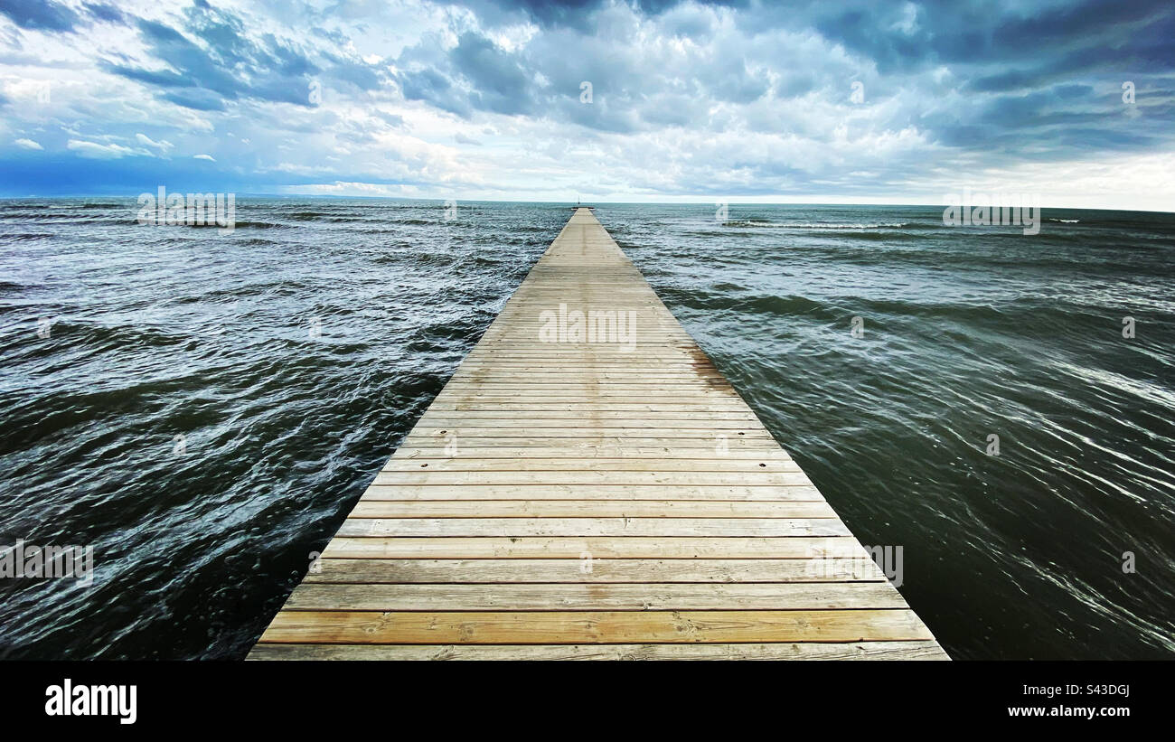Walking on a dock hi-res stock photography and images - Alamy