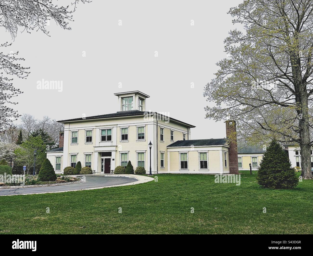 Old Lyme Connecticut Usa Lyme Academy Of Fine Arts Section Of Campus