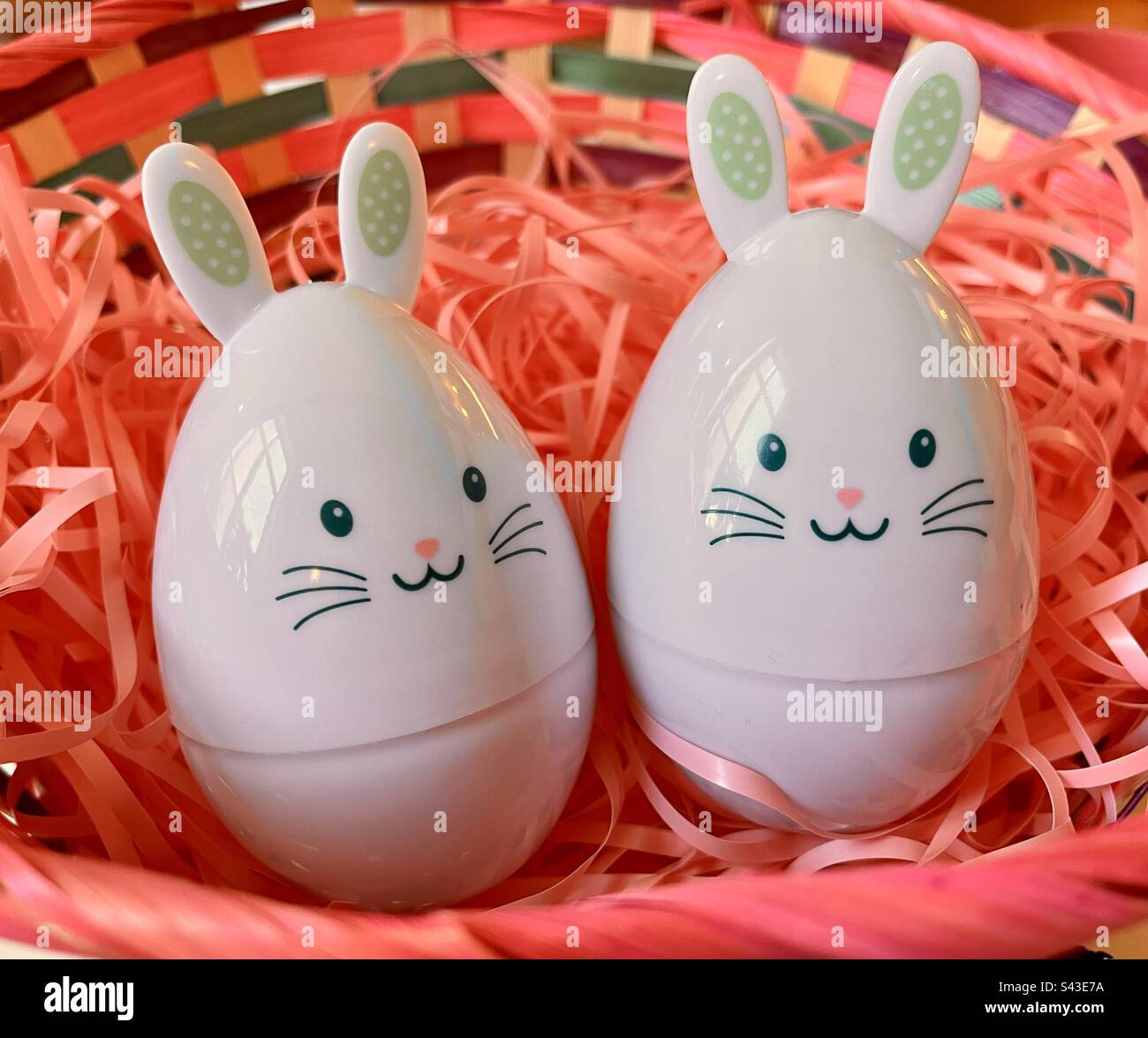 Easter Bunny Eggs Stock Photo - Alamy
